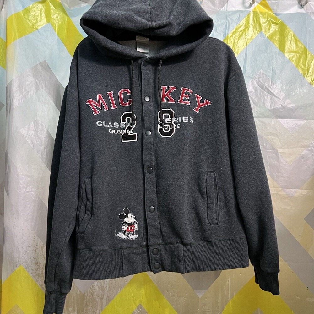 Vintage 2000s Y2k Mickey Mouse Disney Embroidered Log… - Gem